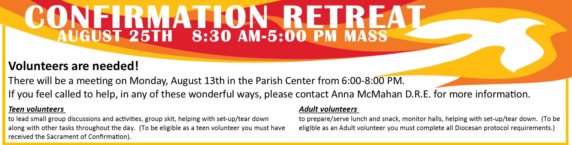 CCD – Religious Education of Children – St. Joseph Catholic Church