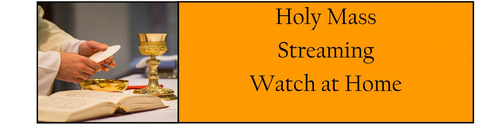 Mass Streaming – St. Joseph Catholic Church